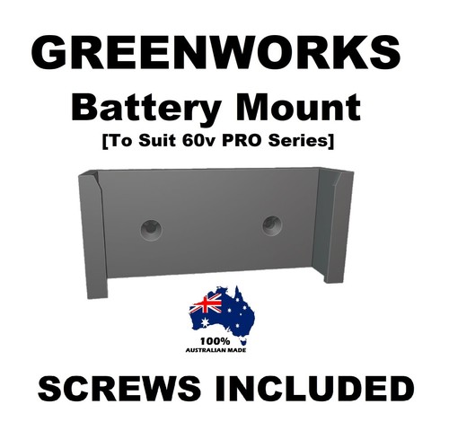 Greenworks 60v Volt (Pro Series) Battery Holder Mount Bracket [Includes ...
