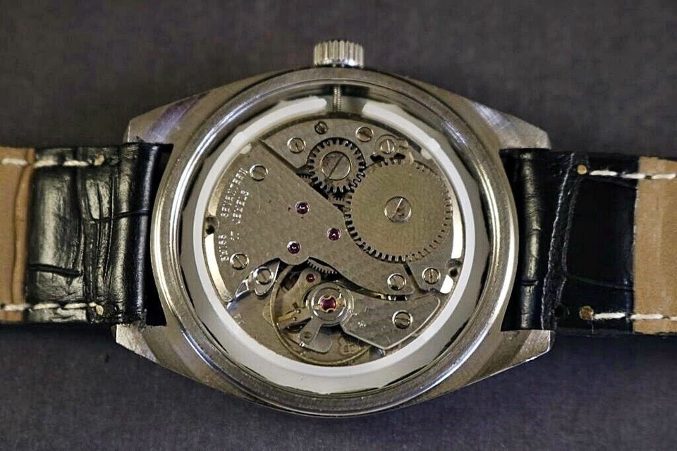 ⭐RARE Pristine Condition OrÍs AM044 Vintage Swiss Hand Wind Men's Watch ...