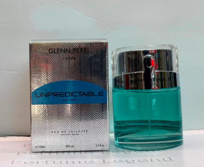 UNPREDICTABLE BY GLENN PERRI FOR MEN 3.4FL.OZ EDT SPRAY NEW IN BOX SKU ...