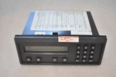 SPONSLER CO. SP3000 FLOW CALCULATOR, LCD METER, LIQUID MEASURING DEVICE ...