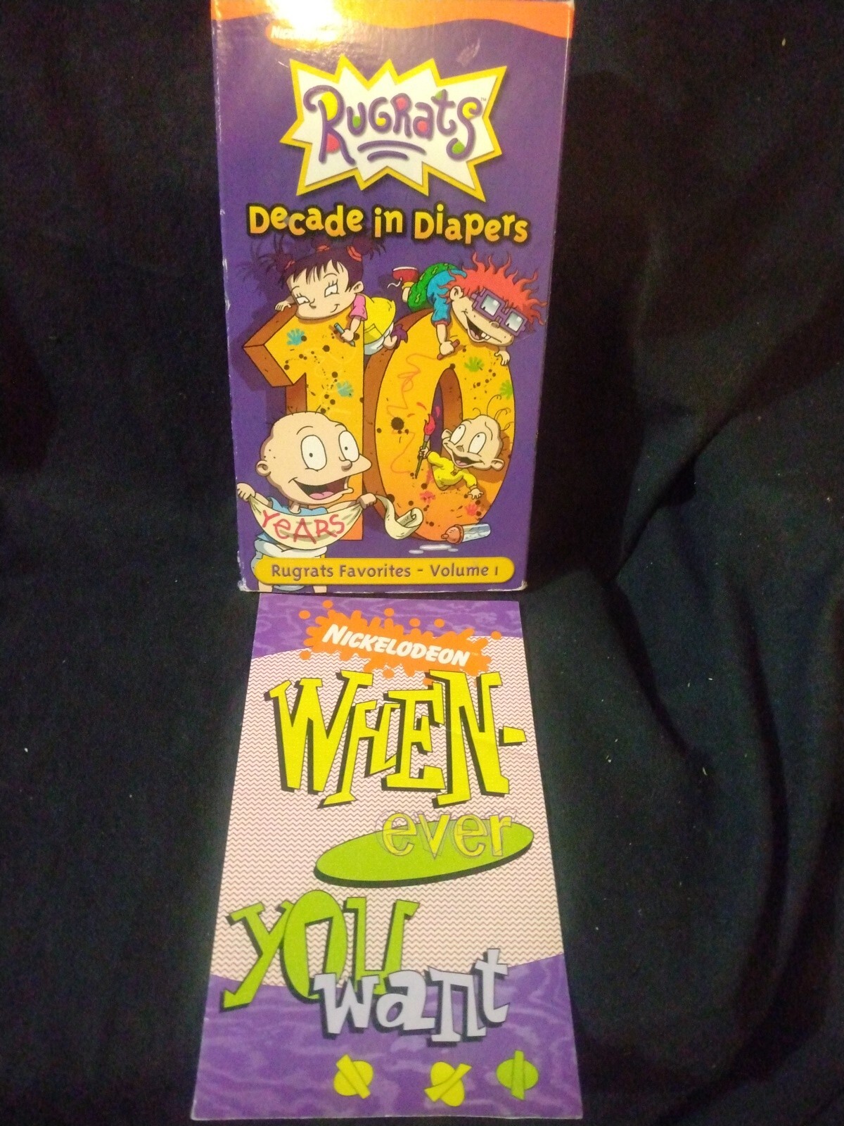 RARE Rugrats - Decade in Diapers: Favorites Vol. 1 Nickelodeon VHS ...
