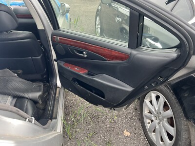 07-12 LEXUS LS460 REAR PASSENGER RIGHT SIDE DOOR PANEL CARD TRIM BLACK ...