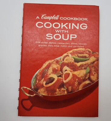 A Campbell Cookbook Cooking with Soup VTG 1972 11th Edition | eBay