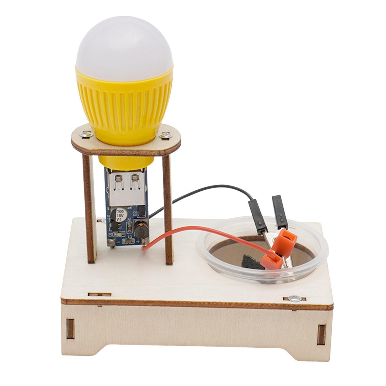 DIY Stem Projects Salt Water Powered Generator Toy for Kids Small ...