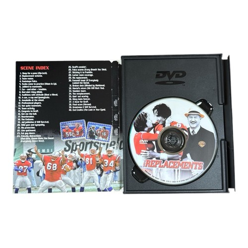 The Replacements DVD 2000 Widescreen Region 1 Keanu Reeves Gene Hackman ...