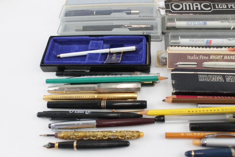 Writing Instruments Assorted Inc Fountain Pens Ballpoint Biro ...