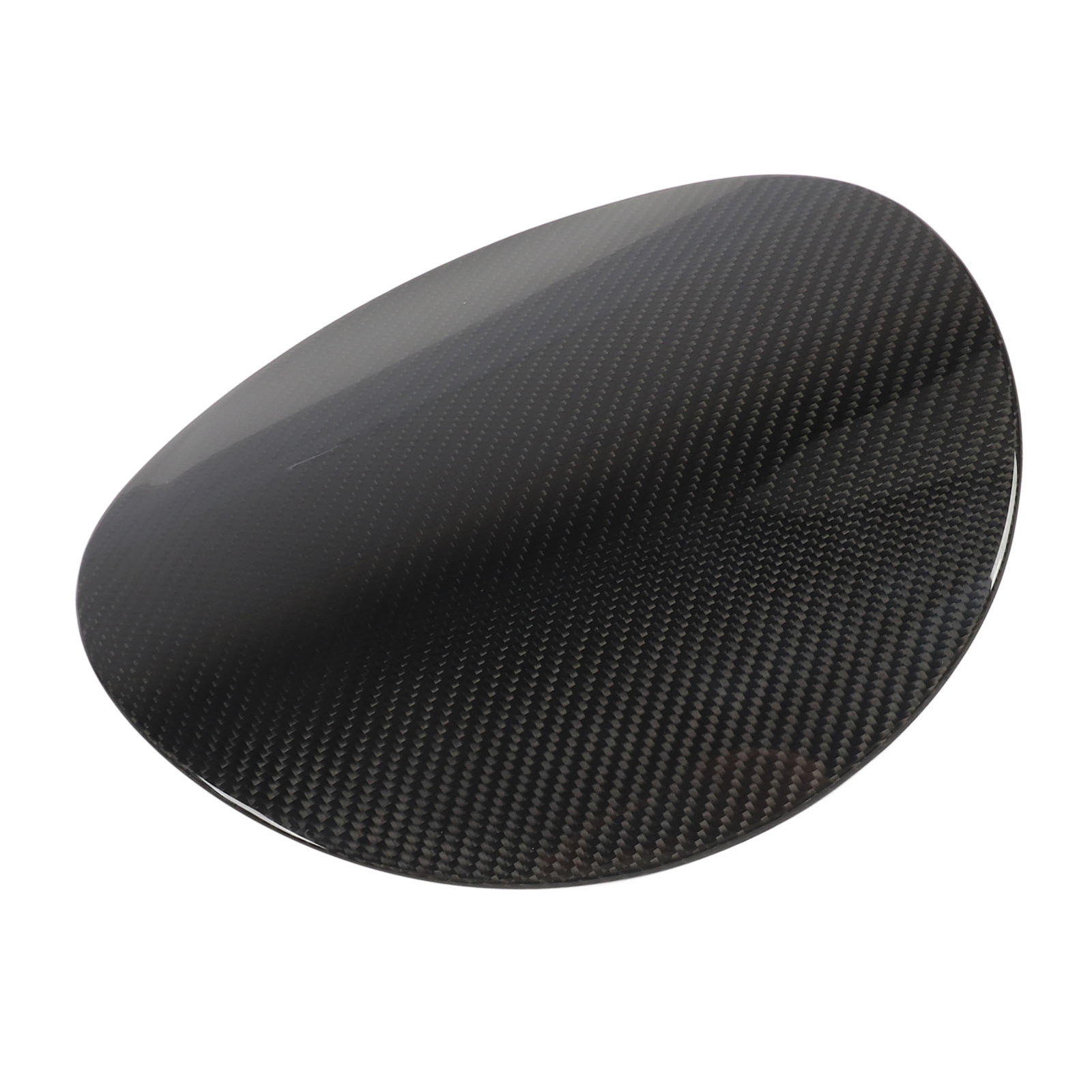 Hot Fuel Tank Cap Cover Trim Carbon Fiber Fade Proof Easy Installation ...
