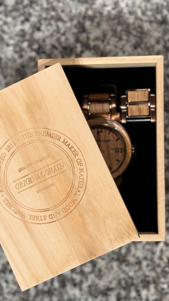 original grain mens watch | eBay