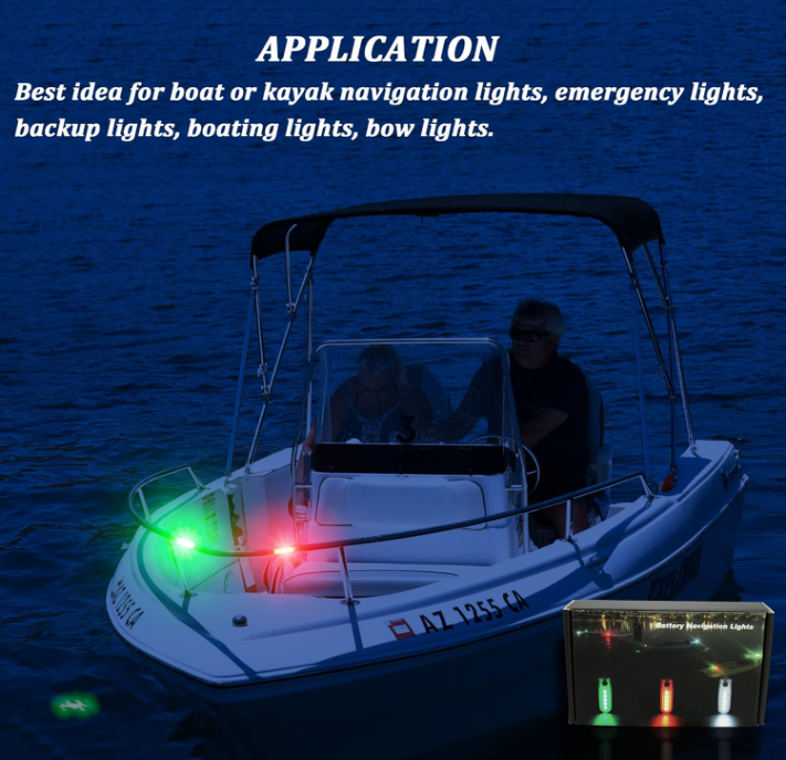 Kayak Navigation Lights Stern Lights Battery Operated, Paddle Board ...