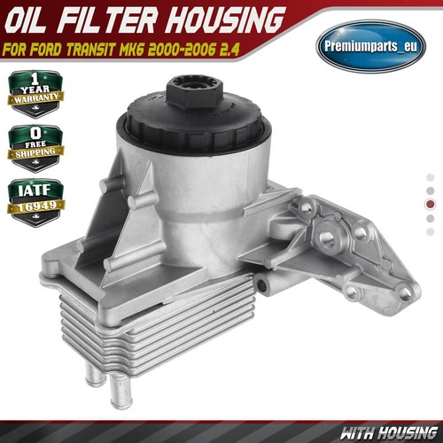 New Oil Filter Housing & Cooler for Ford Transit MK6 2000-2006 2.4 ...