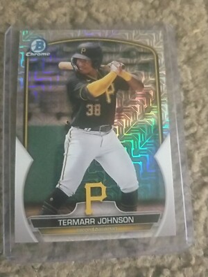 TERMARR JOHNSON 2023 BOWMAN CARD BCP-88 PIRATES (PROSPECT MOJO ...