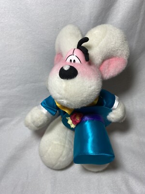 Diddl Mouse White in blue Plush Thomas Goletz 10" Depesche toy | eBay