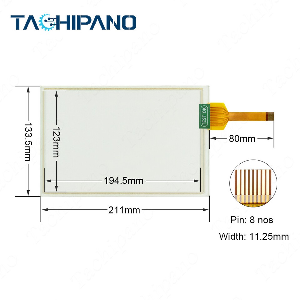PL-3700-M01 Touch Screen for PL3700-S11 PL3700-S42 Panel Glass ...