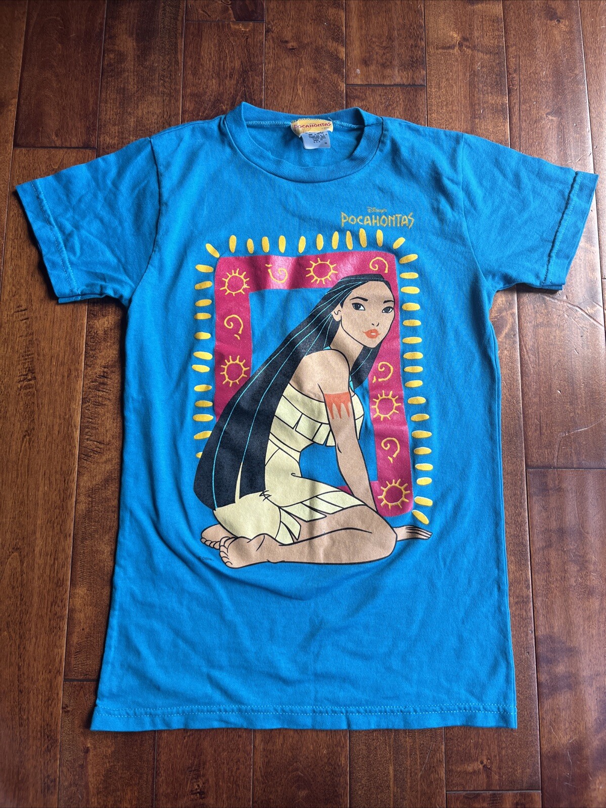 Vtg 90s Youth Disney Pocahontas Princess Movie Promo … - Gem