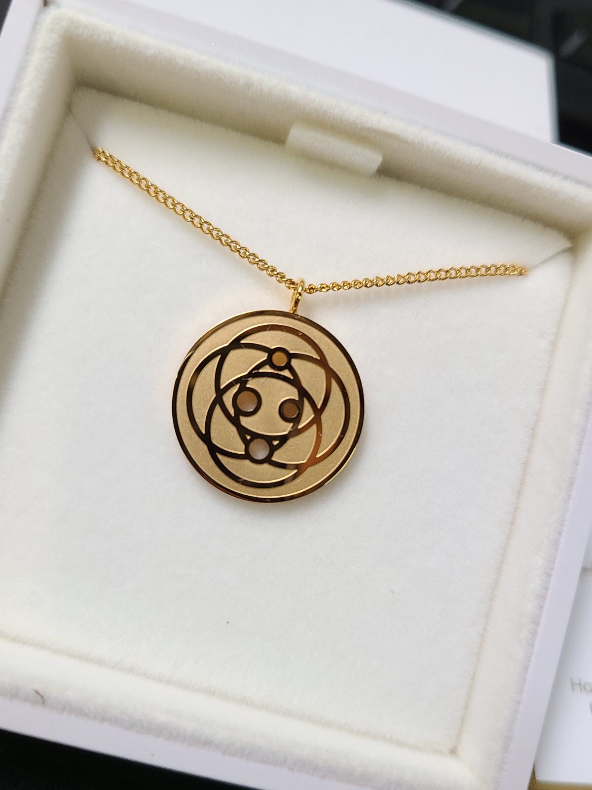 Harmoni 20mm Pendant 18k Gold - 5G Protection and Mor… - Gem