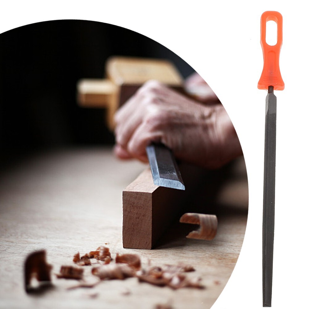 Premium Triangle Steel File for Woodworking Suitable for Wood Plastic ...