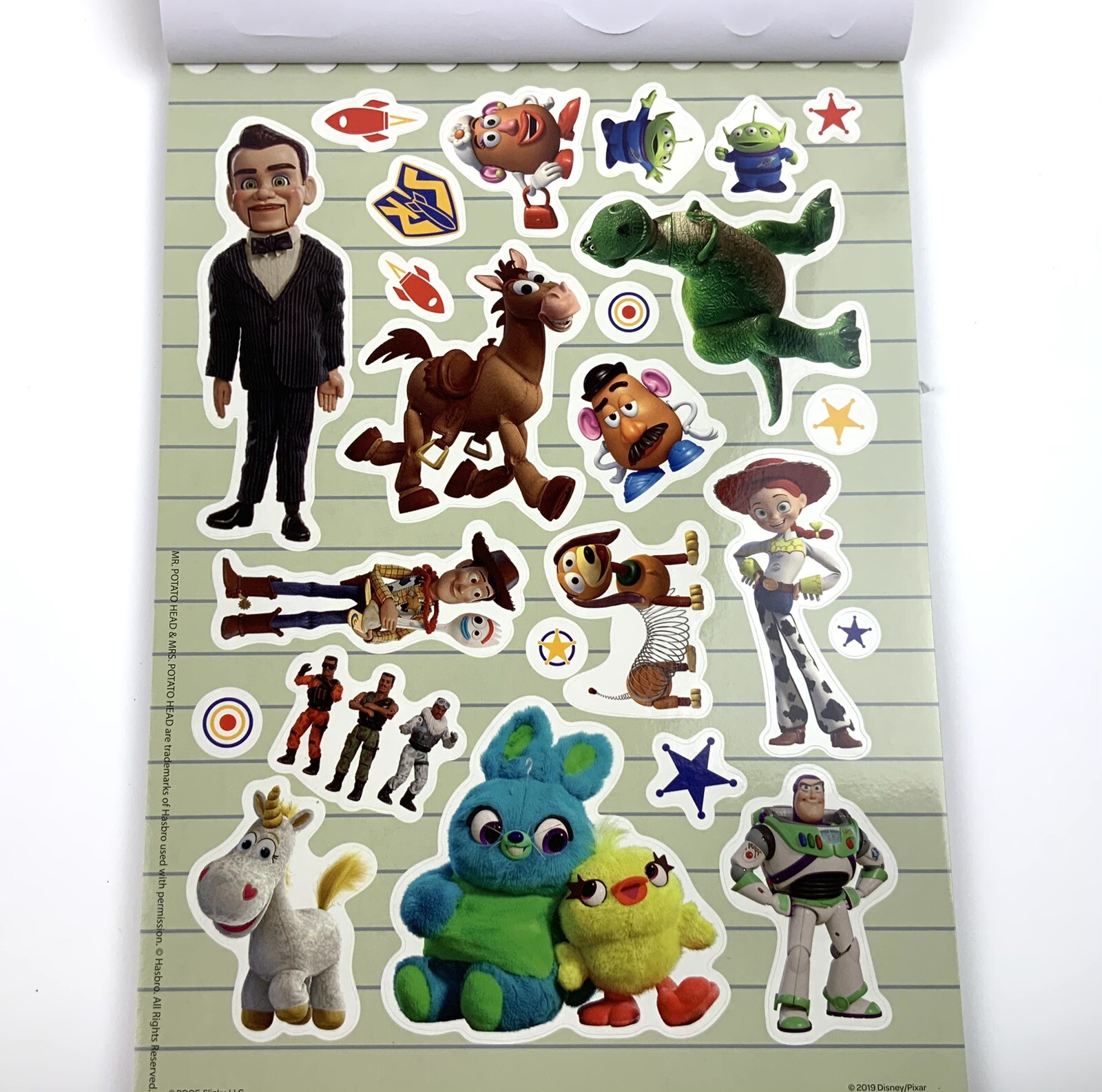 Two Bendon Create-A-Scene #45677 Toy Story 4 Sticker & Activity Plus ...