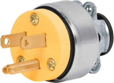 Shielded Plug, 2 Pole, 3 Wire | eBay