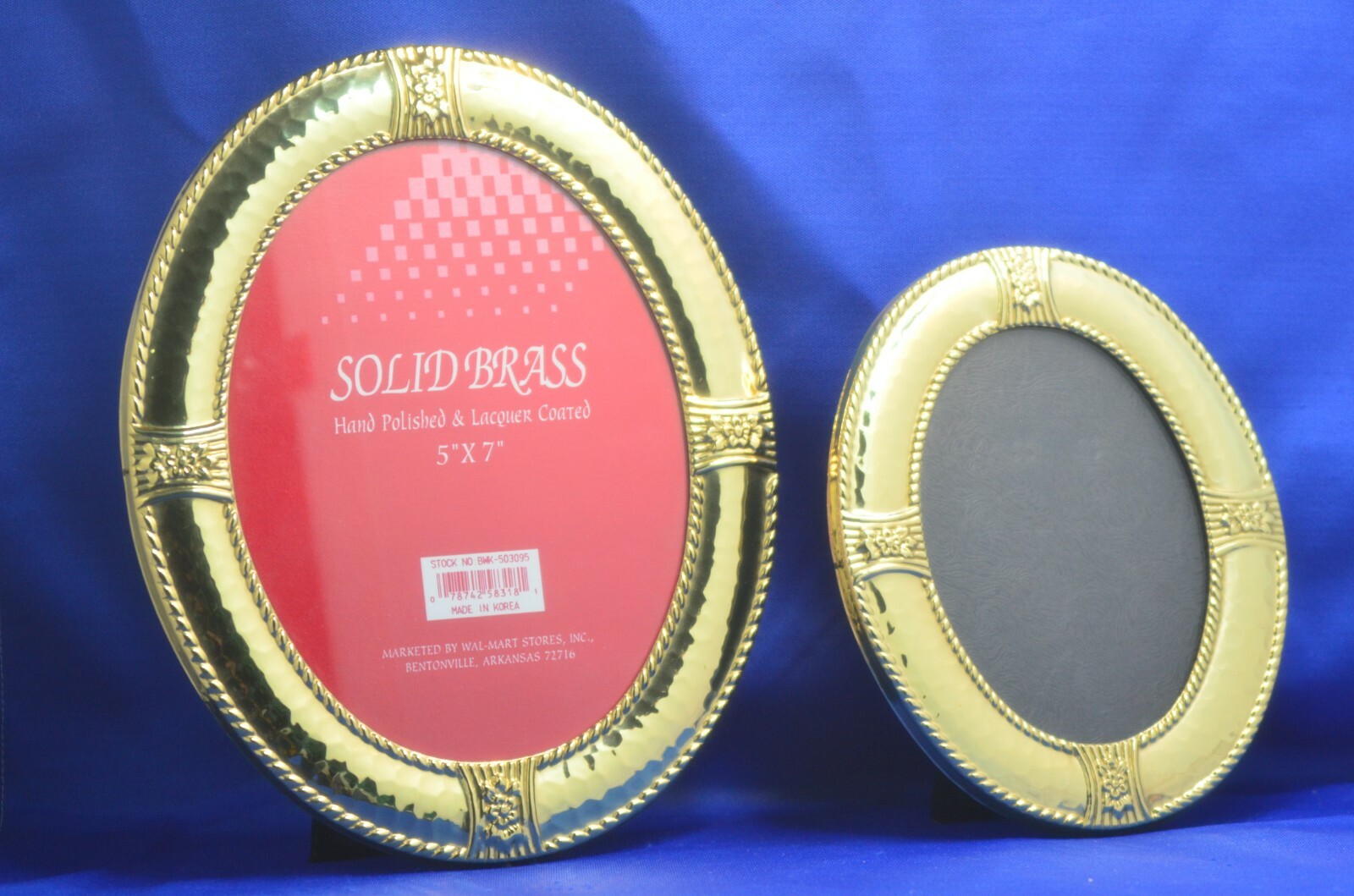 Pair of Two Solid Brass Hand Polished & Lacquer Coated Photo Frames | eBay