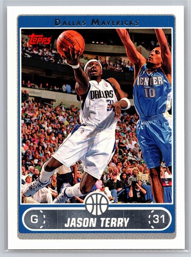 2006 Topps Basketball Jason Terry Dallas Mavericks #11 | eBay