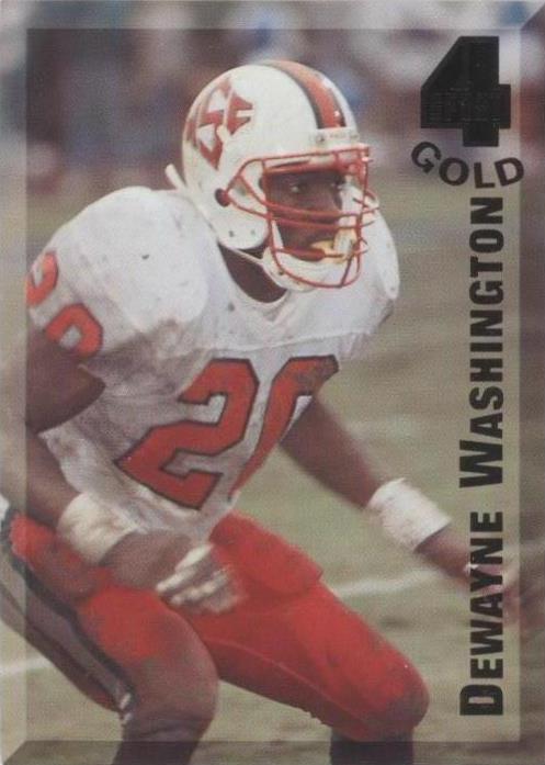 1994 Classic 4 Sport - Dewayne Washington #68 Gold (RC) for sale online ...