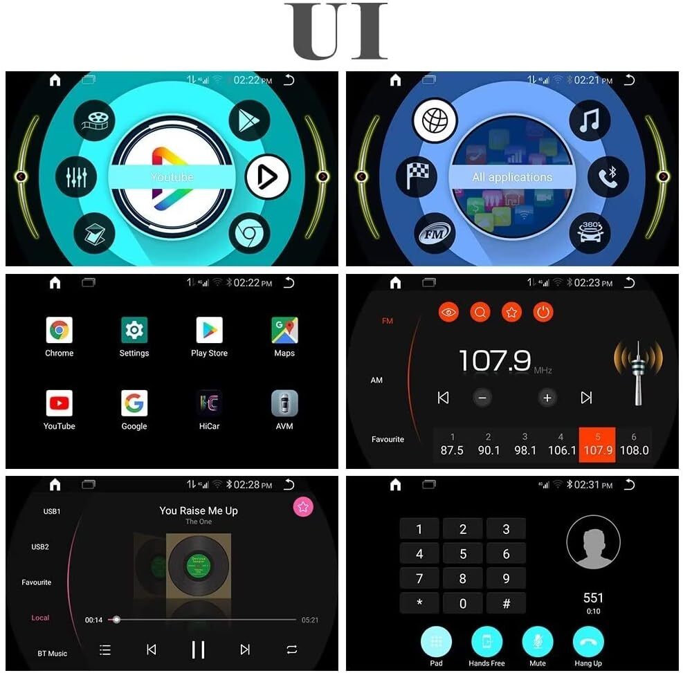 Android 13 Touch Screen For BMW Mini Cooper R56 R60 2007-2013 GPS Radio ...