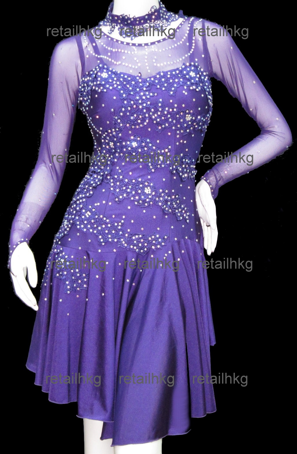 #534 Custom-made Latin Salsa Rumba Samba Jive Dance dress | eBay