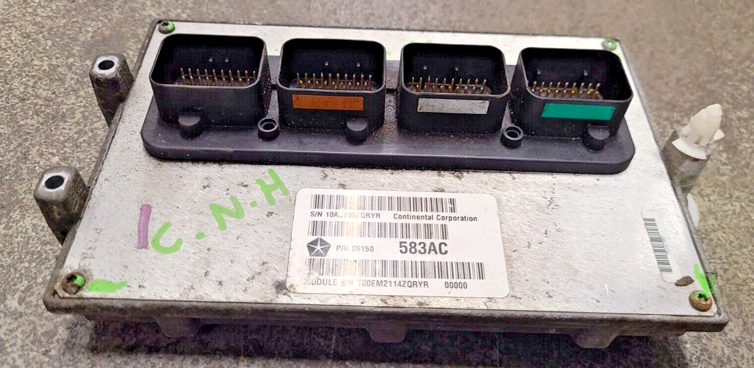 2011 JEEP LIBERTY DODGE NITRO 3.7 ECM ECU PCM ENGINE COMPUTER MODULE ...