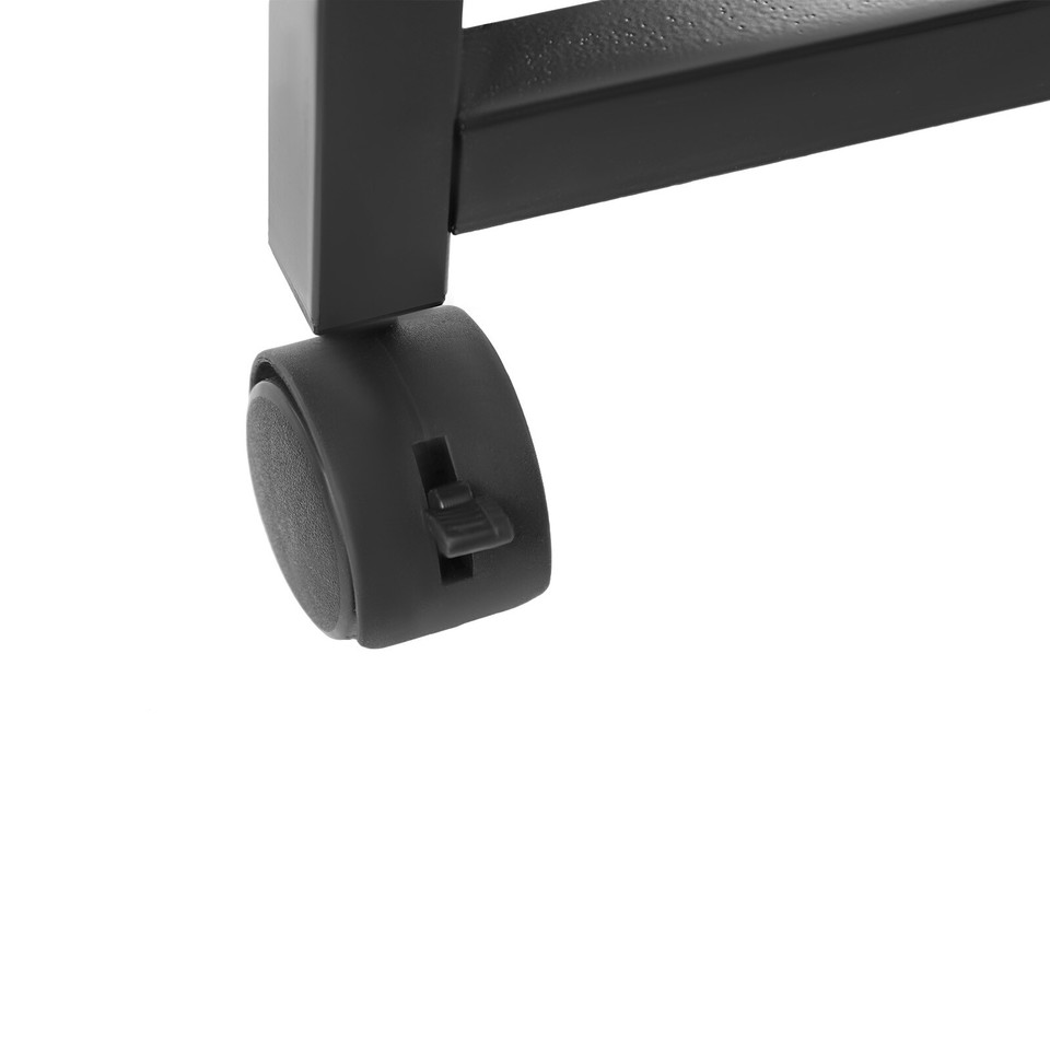 Folding Desk Foldable Computer Desk with Wheels Folding Desk with ...