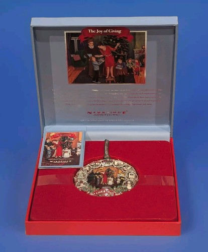 Newbridge Silverware Ltd Ed Double Sided Joy Christmas Collectible ...