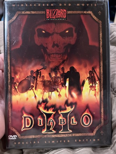 Diablo II 2 Special Limited Edition Widescreen DVD Movie Blizzard PAL ...