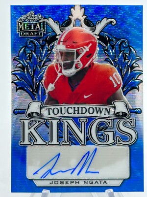 Joseph Ngata Touchdown Kings /25 2022 Leaf Metal Draft | eBay