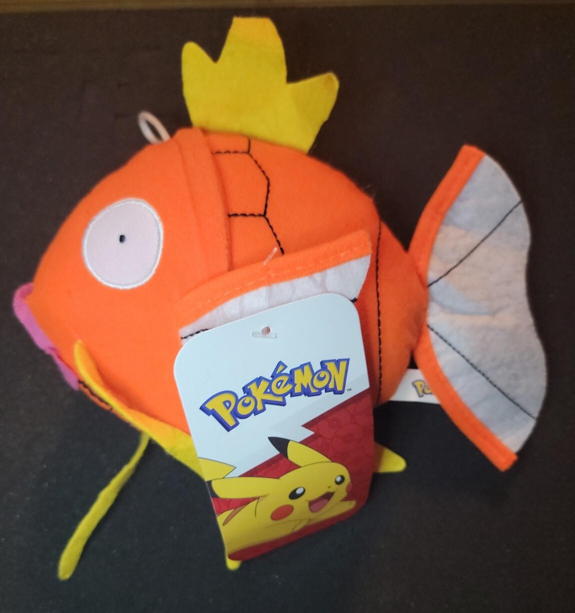 Brand New Pokemon Magikarp Plush 7" Toy Factory Stuffed Animal Plushie ...