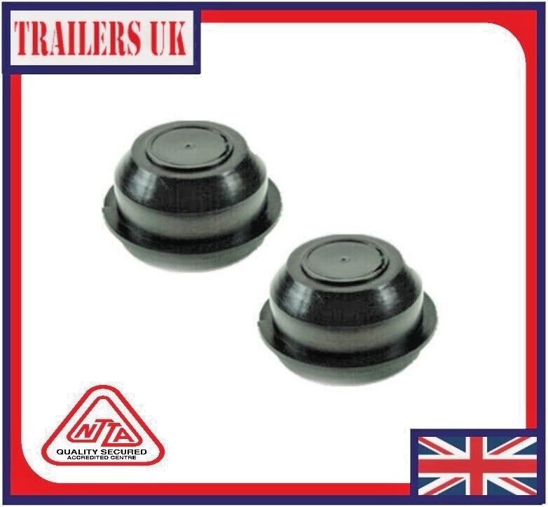 50-51mm Plastic Trailer Hub Wheel Cap Bearing Dust Cover Suspension ...