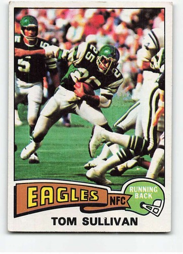 1975 Topps #509 Tom Sullivan EX Excellent Eagles | eBay