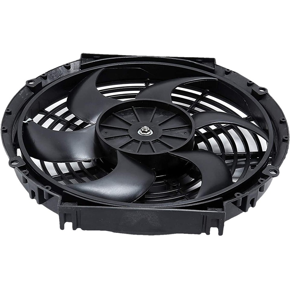 10-11 INCH ELECTRIC RADIATOR COOLER FAN BIG 130W MOTOR 12 VOLT AIR ...