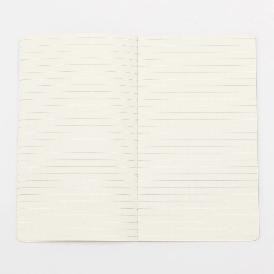 MUJI Slim notebook Horizontal ruled Vertical dot B6 Light gray 40 ...