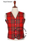 Scottish Handmade Royal Stewart tartan VEST 5 Buttons Formal Kilt ...