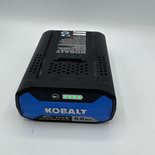 Kobalt 40V Max 4-Ah Lithium Ion Battery and Charger KB 440-03 KRC 840 ...