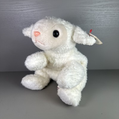 Fleece TY Lamb Sheep Teddy Toy Beanie Original Buddy 2001 | eBay UK