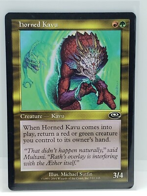 MTG Horned Kavu Planeshift Regular Common | eBay