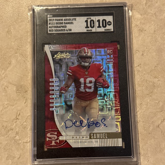 2019 Panini Absolute - Rookie Red #111 Deebo Samuel (RC) for sale ...