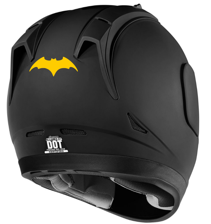 Batgirl decals (Set of 4) Motorcycle helmet decals, Sticker Batman. | eBay
