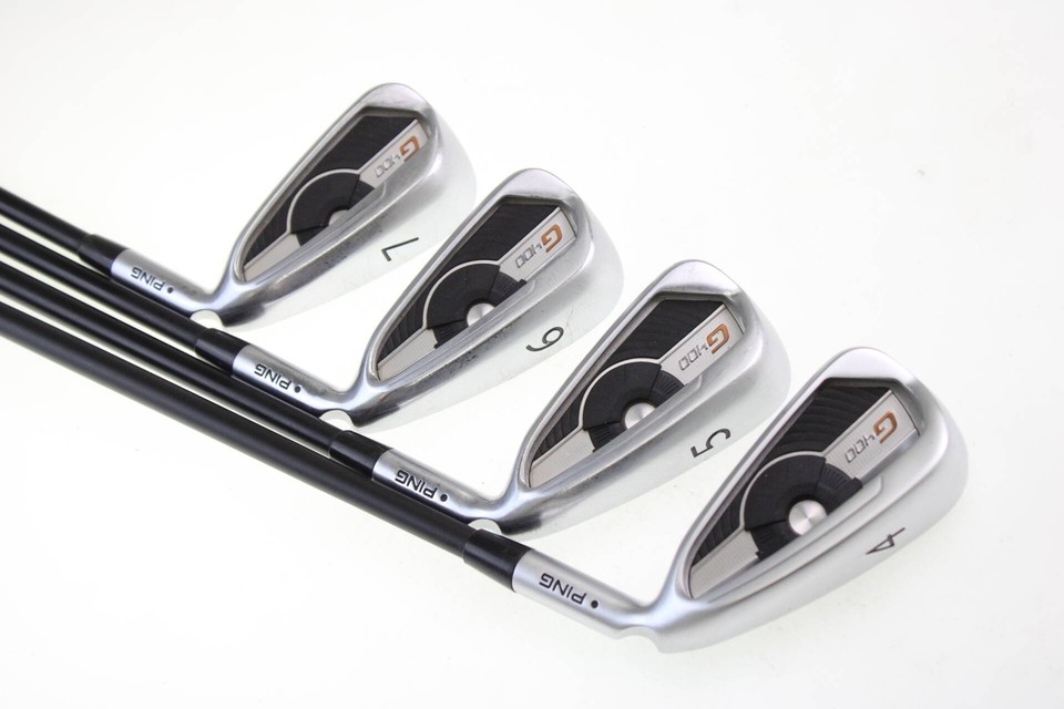 Ping G400 Iron Set 4-PW Senior Right-Handed Graphite #8824 Golf Clubs ...