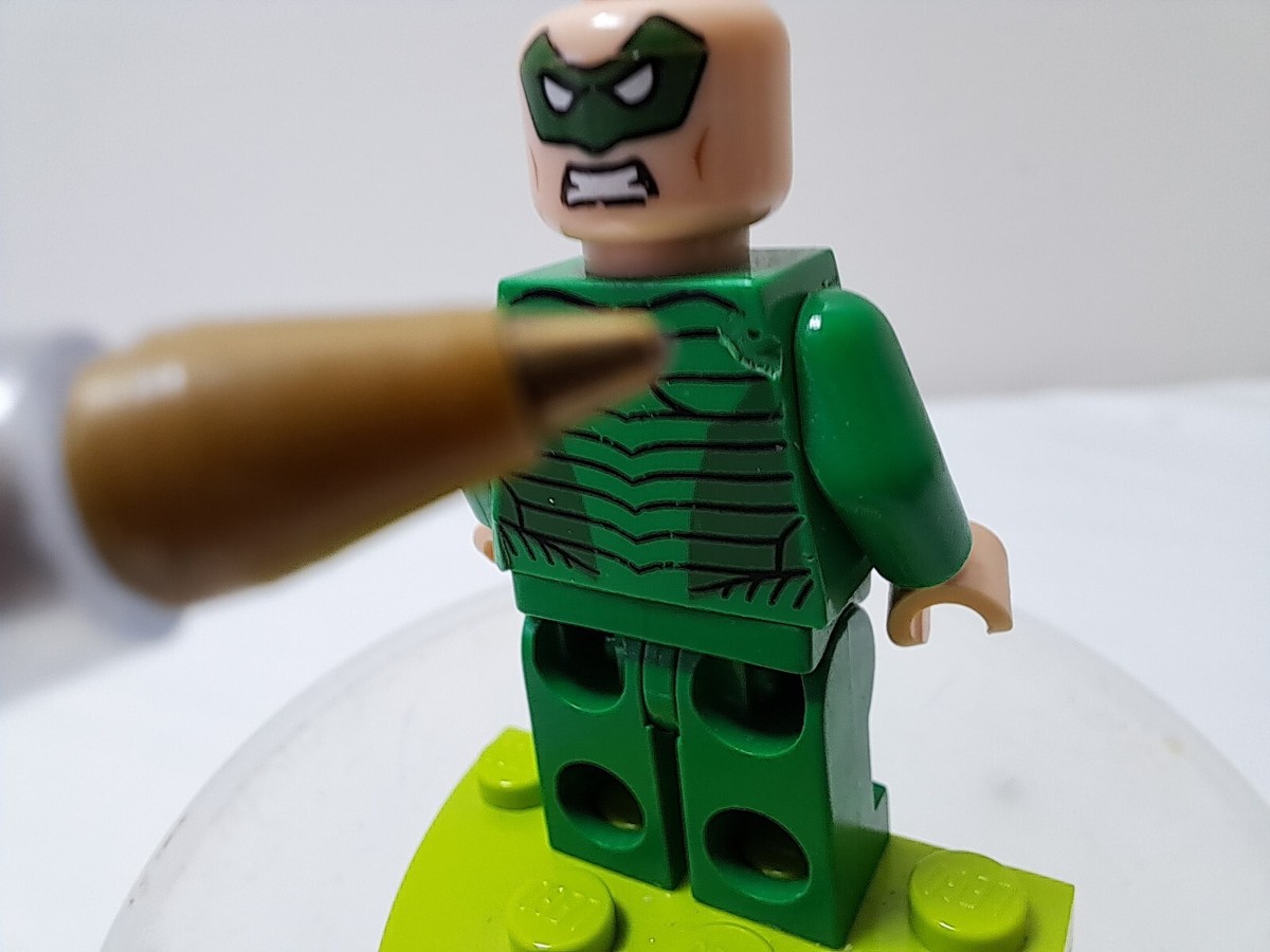 Green Lantern Lego Decal