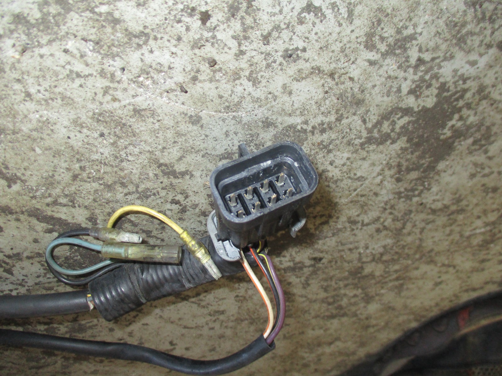 2002-2003 Mercury Optimax 175hp outboard 2 stroke smartcraft harness 84 ...