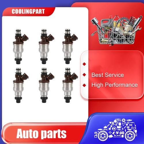6X Fuel Injectors Fit Toyota 4Runner Pickup 89-95 3VZE 3.0L V6 23209 ...