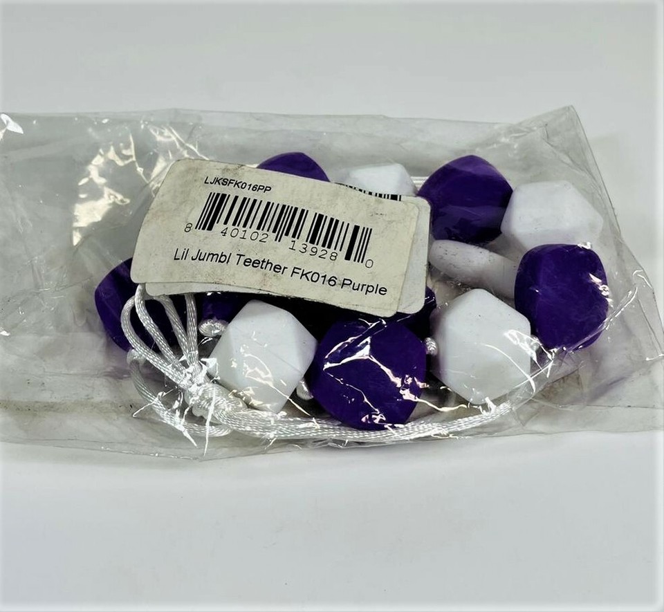 Lil’ Jumbl Baby Teething Bracelet - Purple | eBay