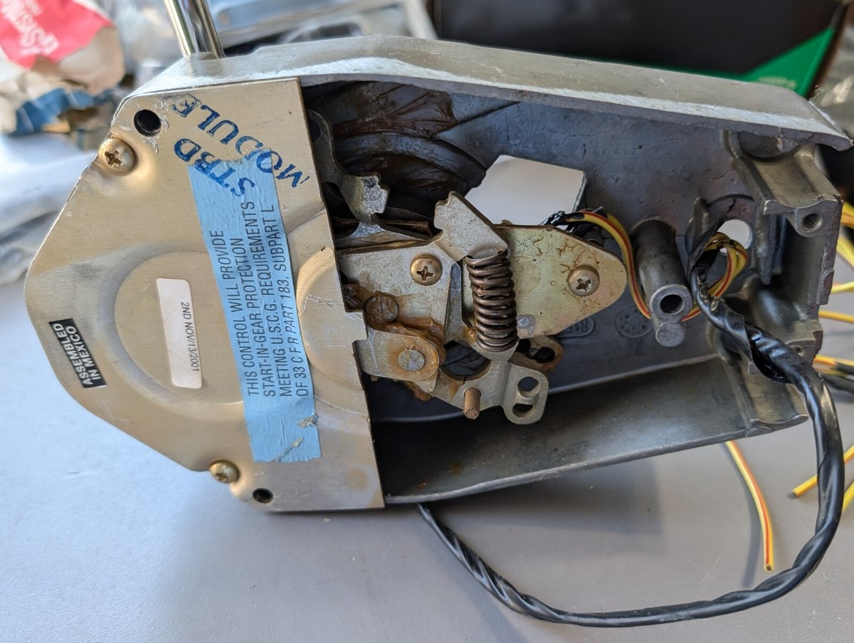 Quicksilver Throttle Diagram Mercury Mariner MerCruiser Engine Control