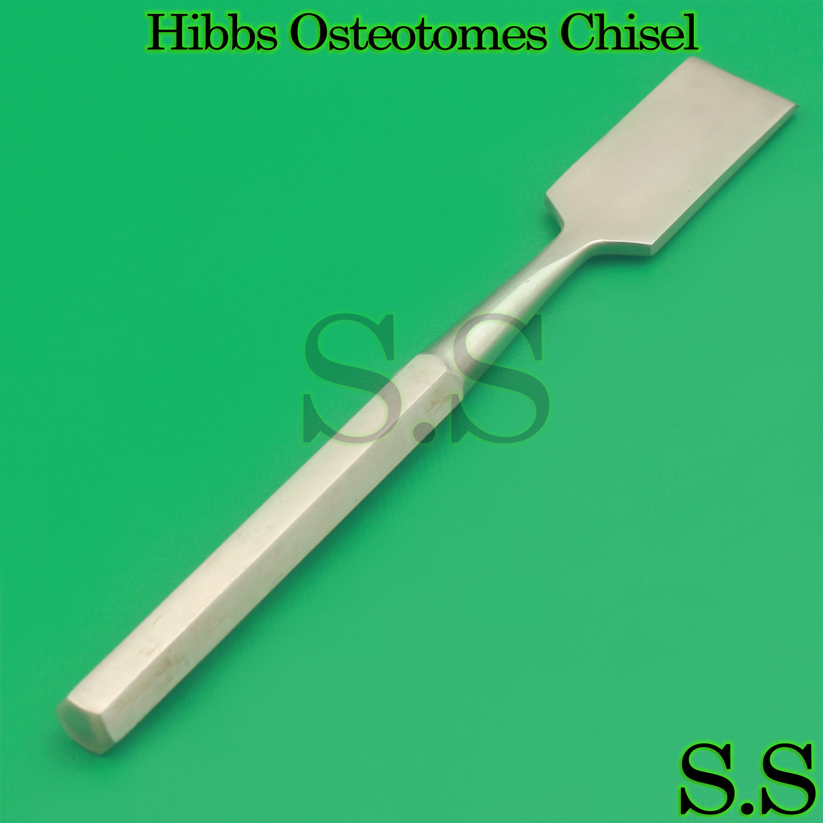 3 Pcs Orthopedic Hibbs Osteotomes 9" Straight 28 mm Surgical ...